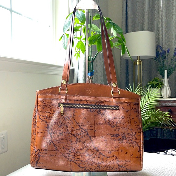 Patricia Nash | Bags | Patricia Nash Signature Map Poppy Tote Nwt ...